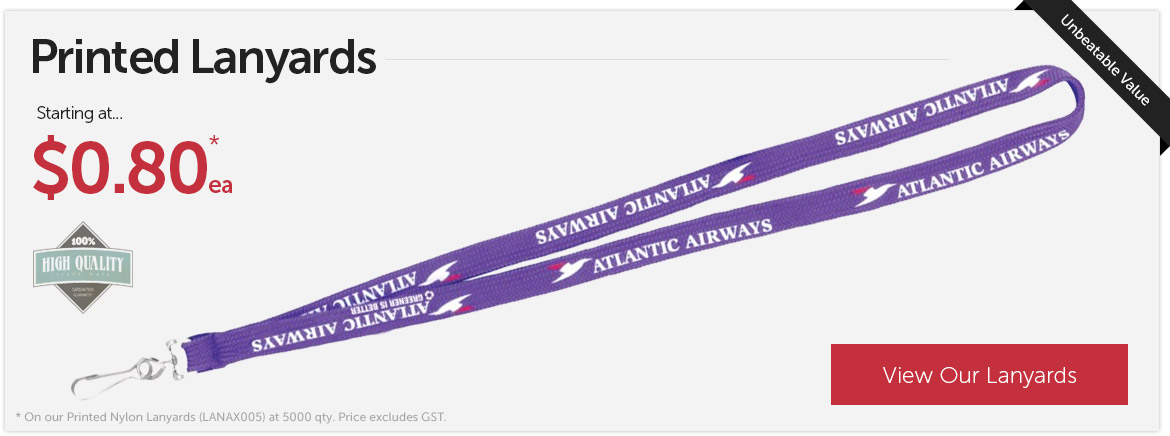 Lanyards Only | #1 Custom Printed Lanyards In Australia